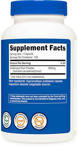 Nutricost goldenseal for overall health