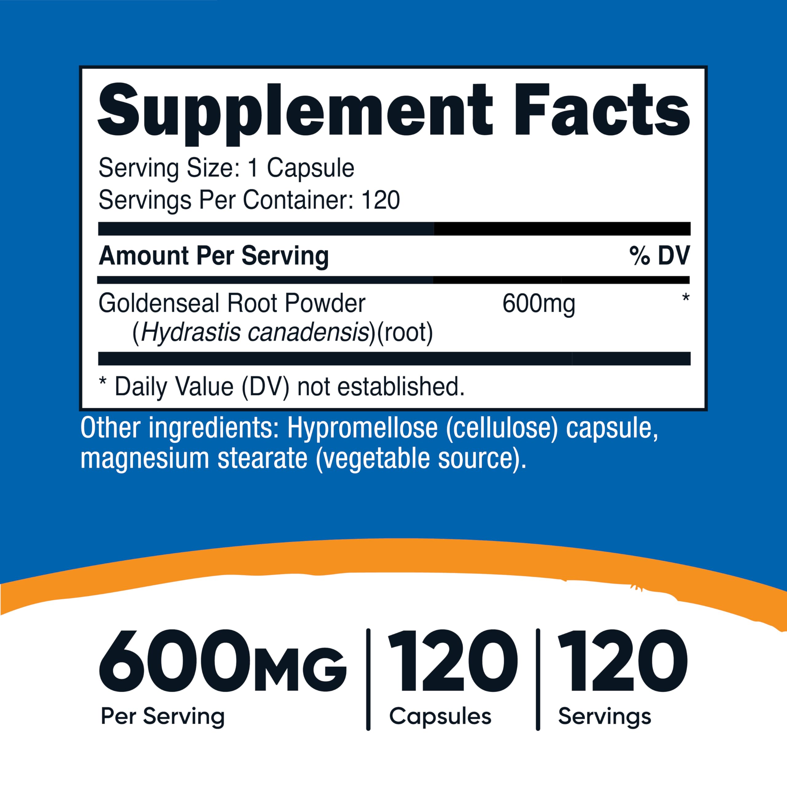 Nutricost goldenseal health benefits