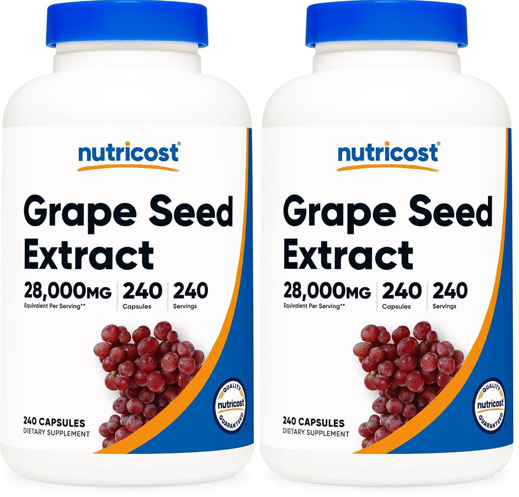 Nutricost grape seed extract capsules