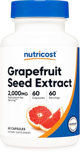 Nutricost grapefruit seed extract capsules