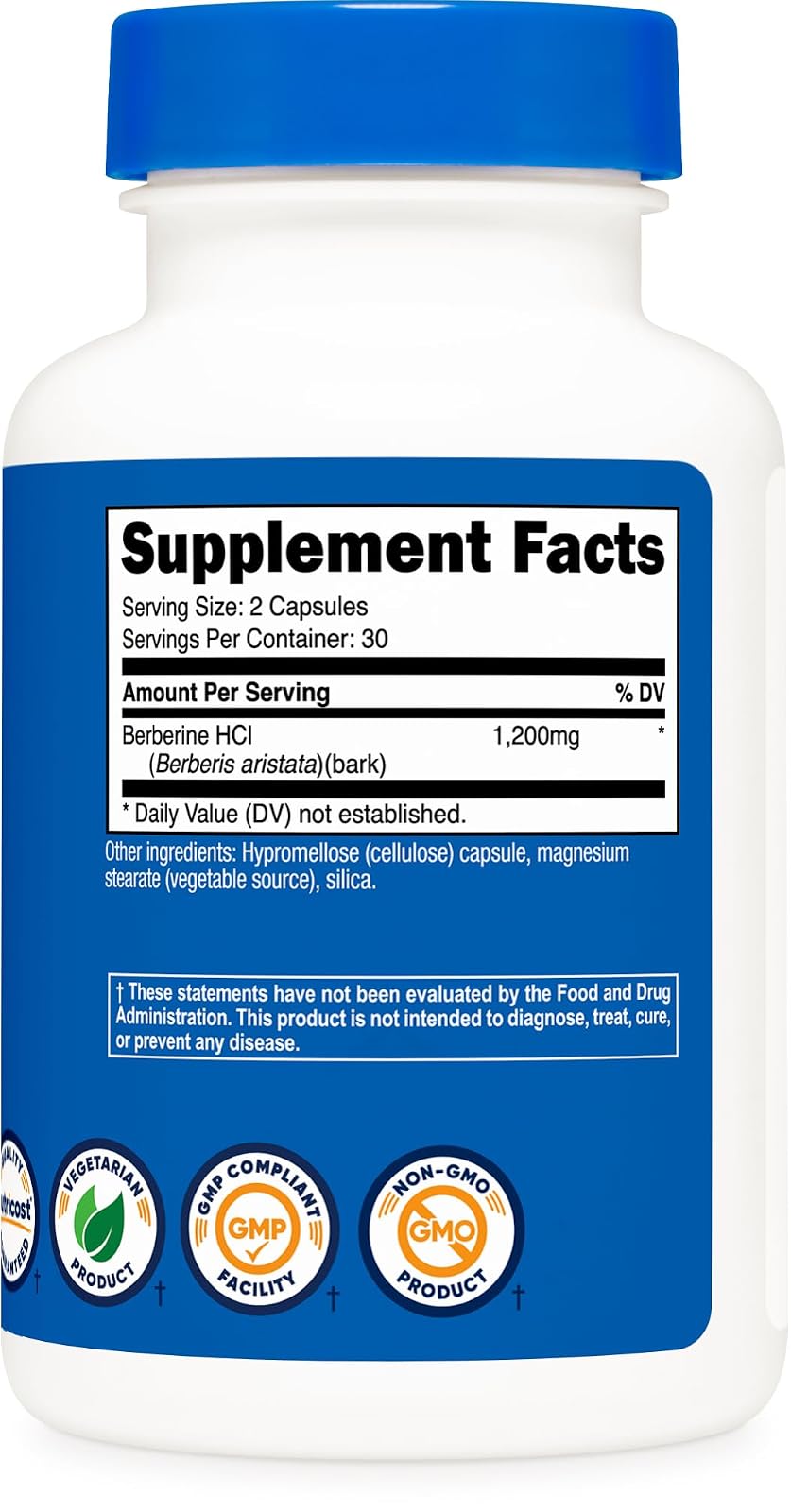 Nutricost herbal berberine for health