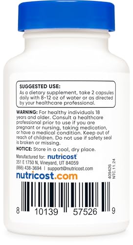 Nutricost herbal blend for mental clarity