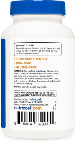 Nutricost herbal capsules for health