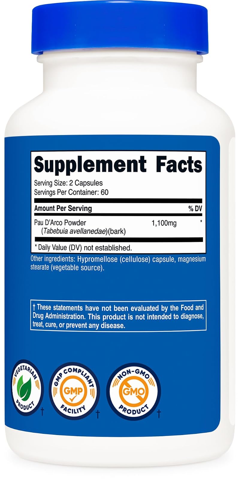 Nutricost herbal supplement for daily vitality