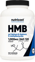 Nutricost HMB 1000mg capsules for muscle support