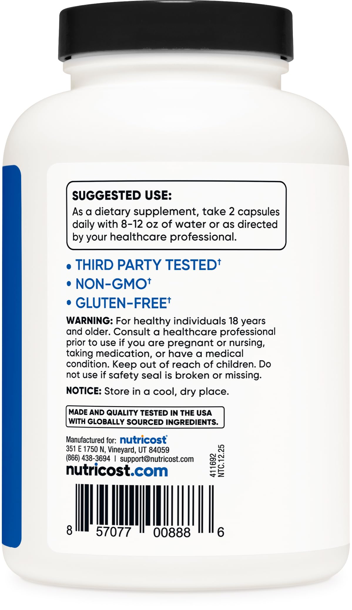 Nutricost HMB for improved strength and endurance