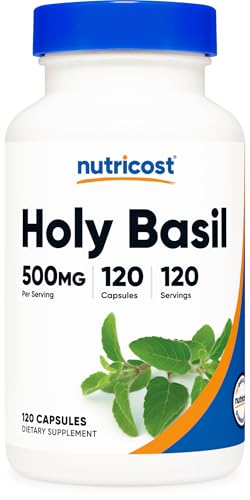 Nutricost holy basil vegetarian supplements