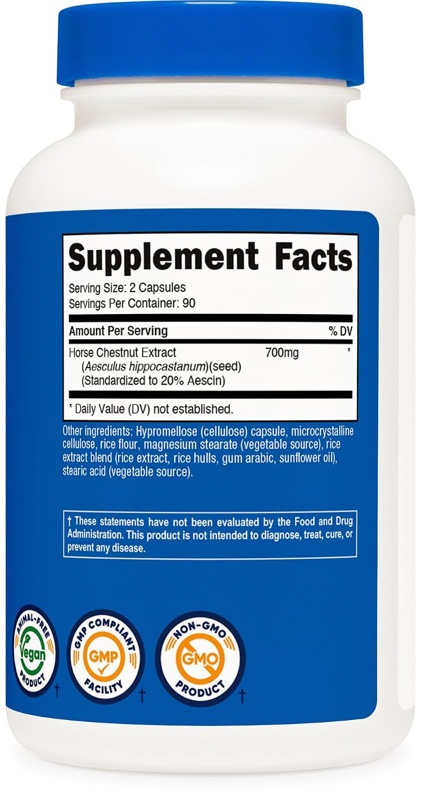 Nutricost Horse Chestnut extract for vitality