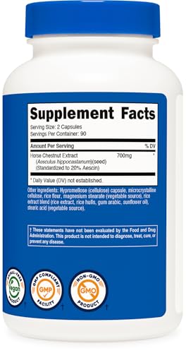 Nutricost horse chestnut for active lifestyles