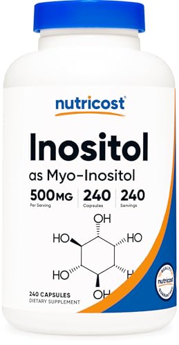 Nutricost Inositol 500 mg capsules