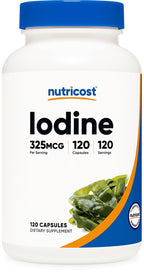 Nutricost iodine supplement capsules