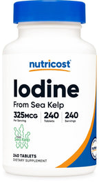 Nutricost iodine supplement for thyroid health