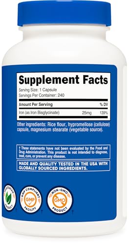 Nutricost iron for better energy