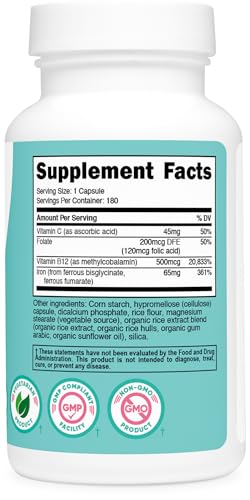 Nutricost iron for menstrual health support
