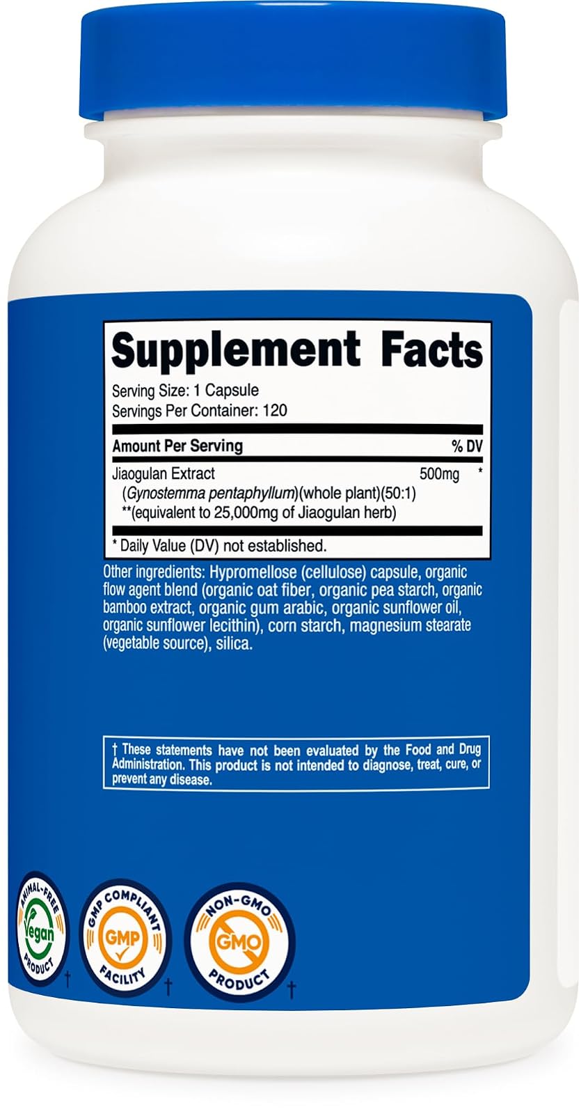 Nutricost Jiaogulan extract immune booster