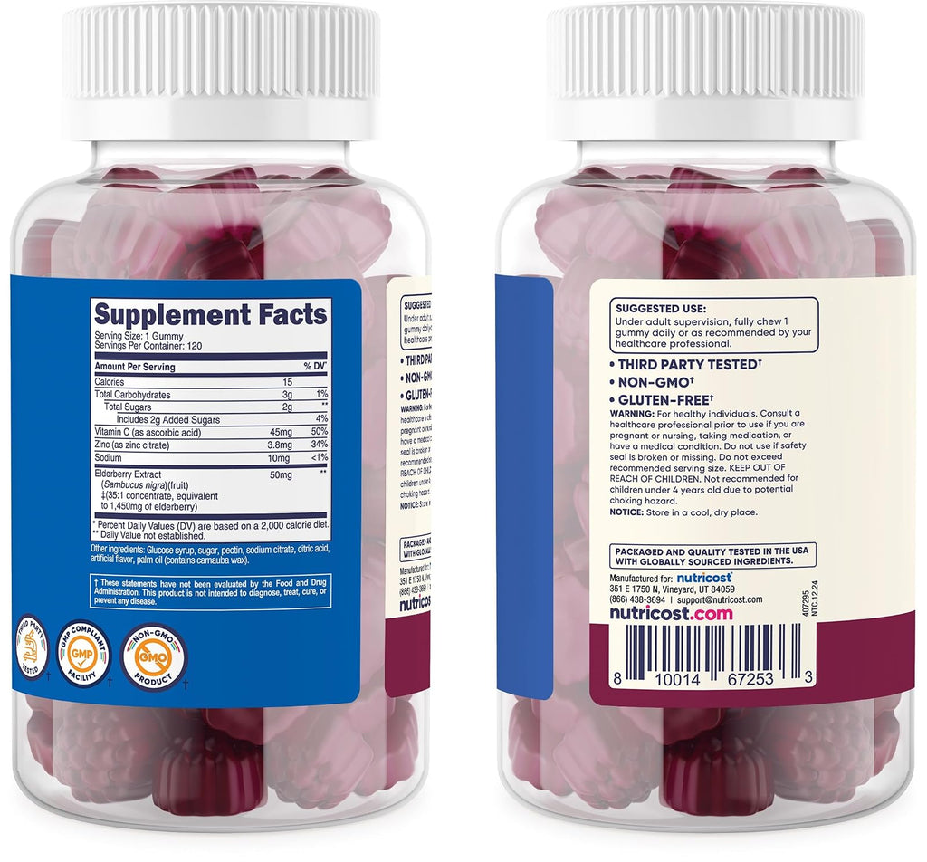Nutricost kids gummies for healthy growth
