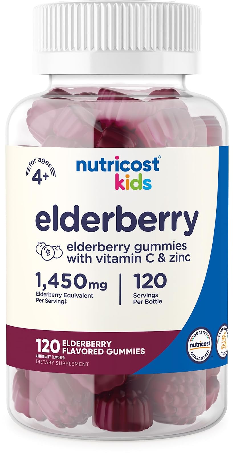 Nutricost kids gummies with elderberry