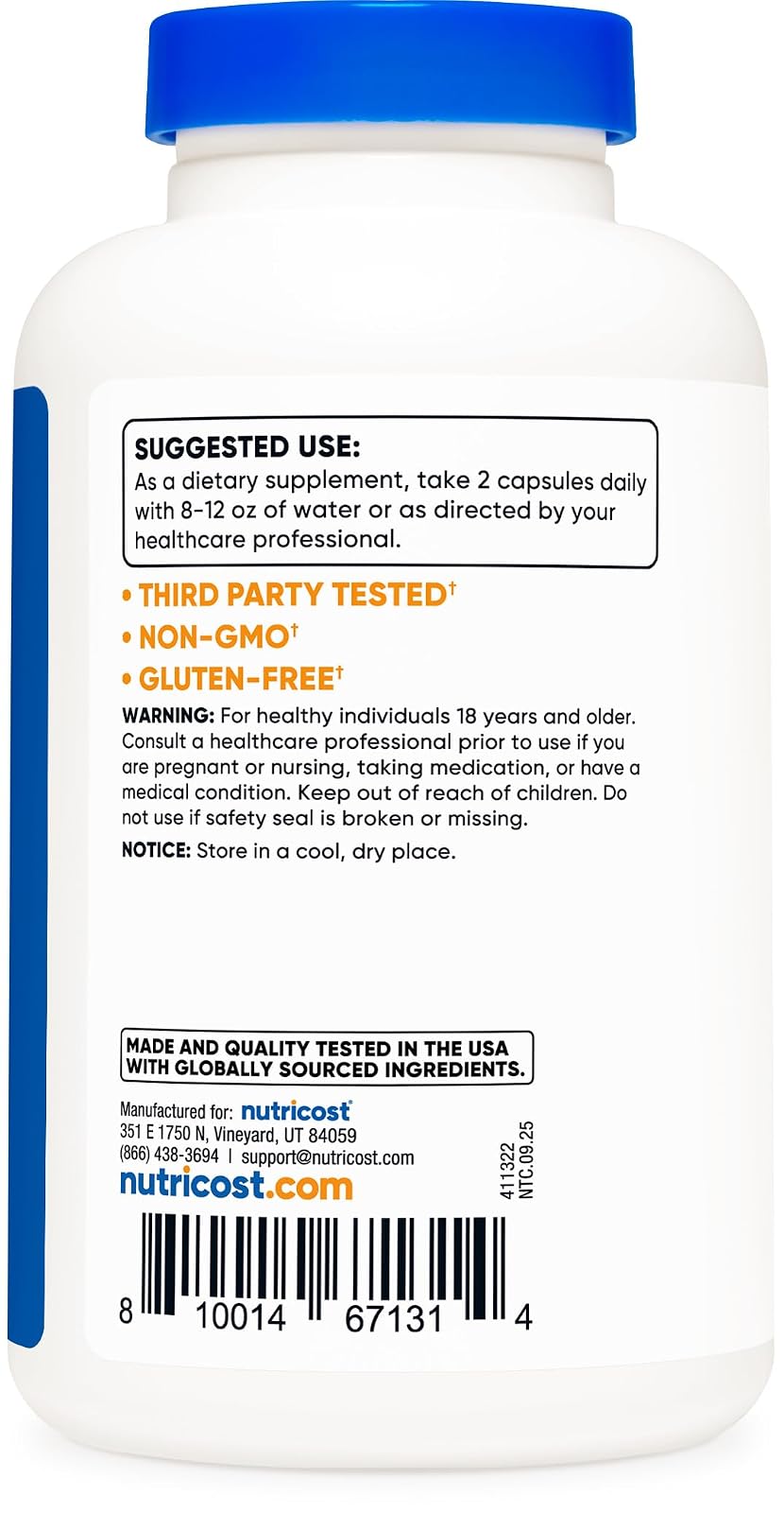 Nutricost kids multivitamin for growth