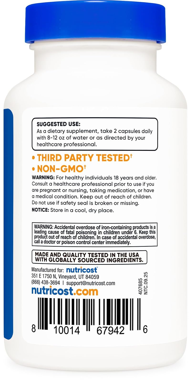 Nutricost kids multivitamin for immune boost