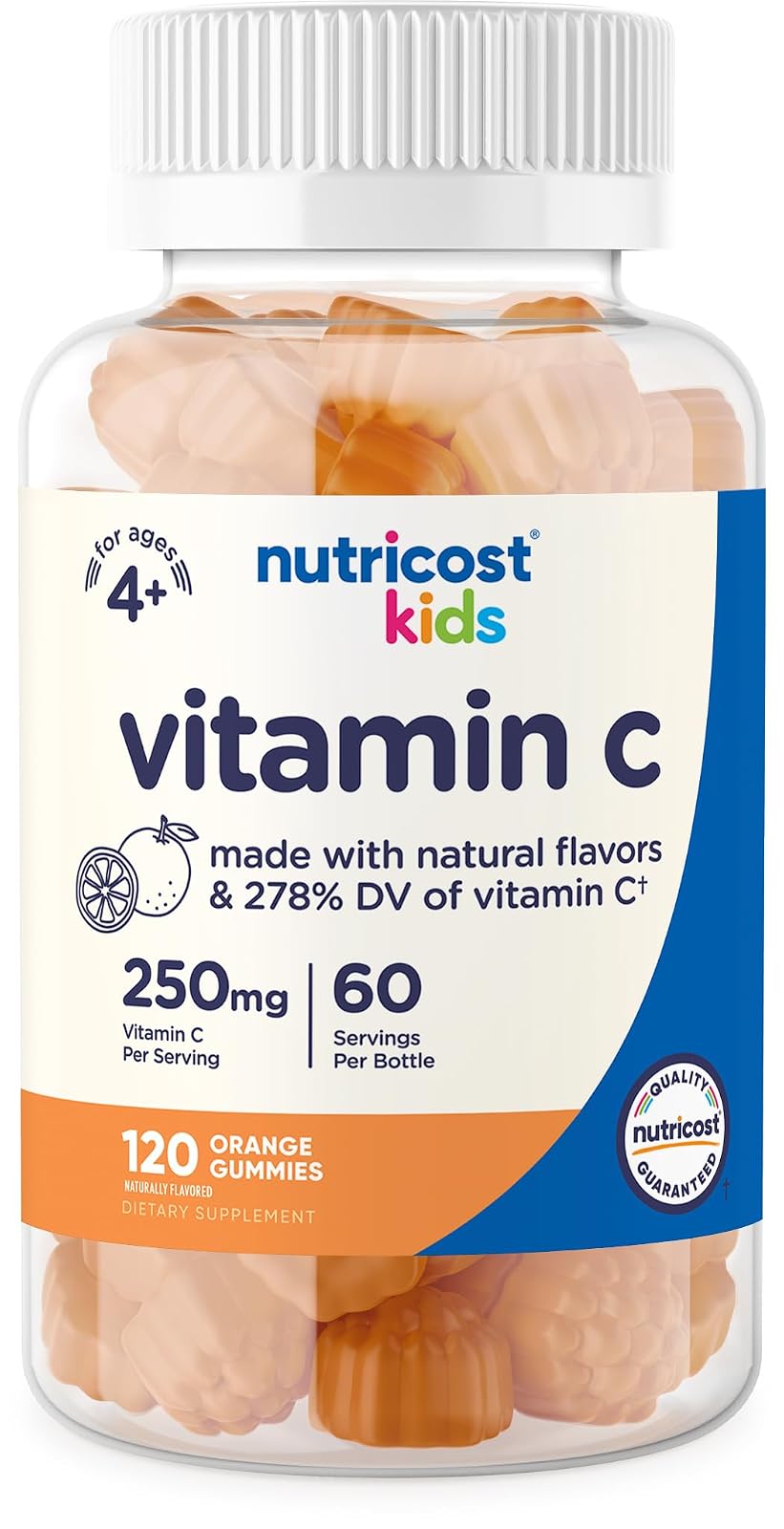 Nutricost kids vitamin C gummies