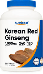 Nutricost Korean ginseng health benefits