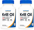 Nutricost krill oil softgels for heart health