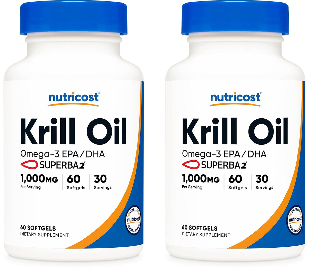 Nutricost krill oil softgels for heart health