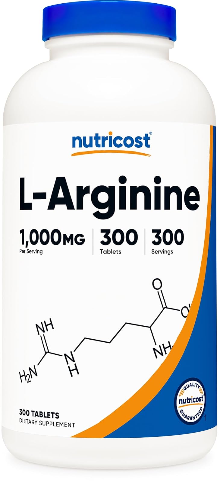 Nutricost l-arginine 1000 mg tablets