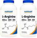 Nutricost l-arginine 500 mg capsules