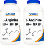 Nutricost l-arginine 500 mg capsules