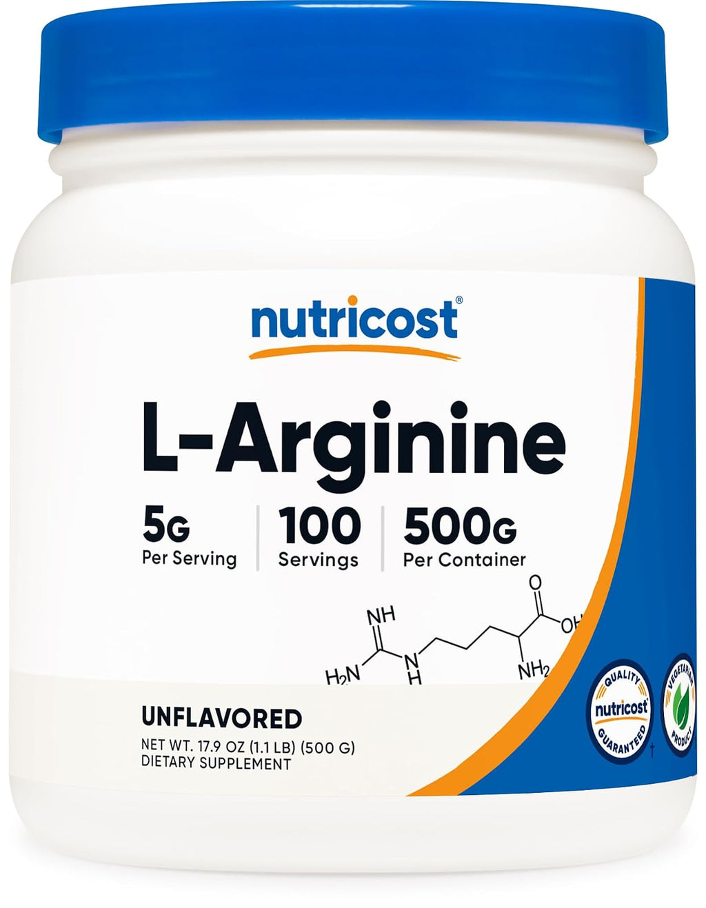 Nutricost l-arginine powder for workouts