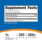 nutricost l-carnitine for energy support