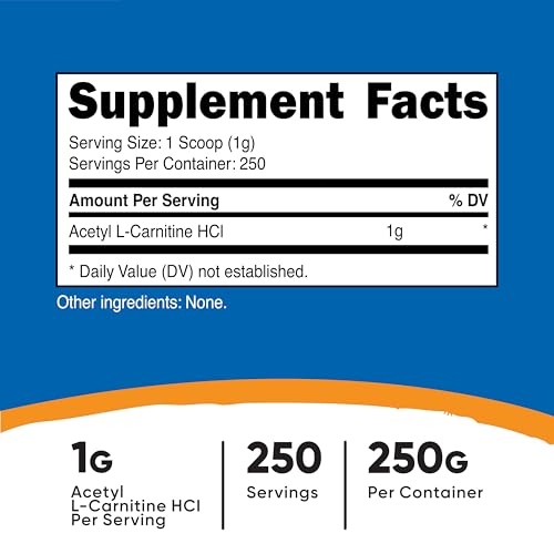 nutricost l-carnitine for energy support
