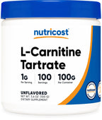 Nutricost L-Carnitine Tartrate benefits