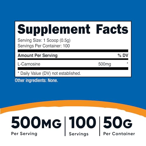 Nutricost L-Carnosine powder dosage