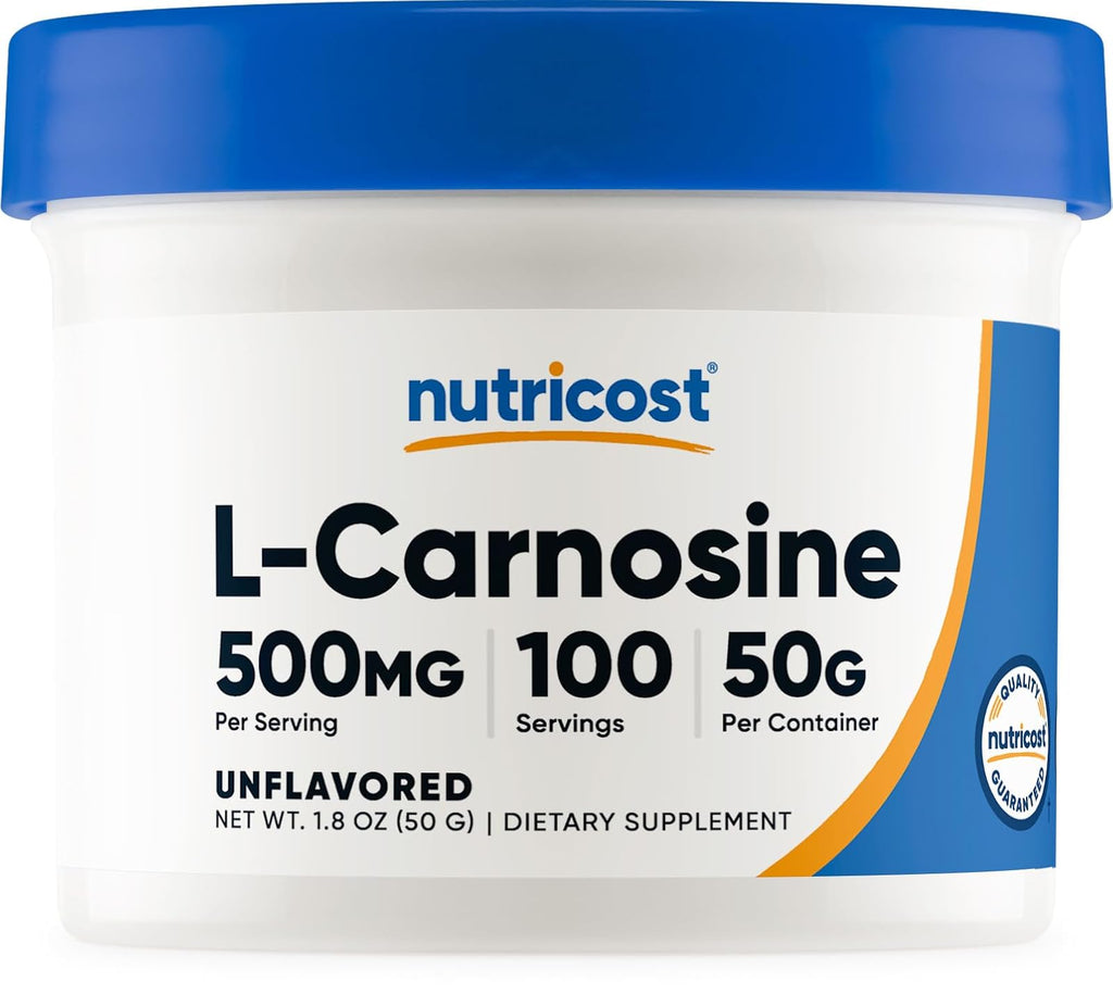 Nutricost L-Carnosine powder for multivitamins