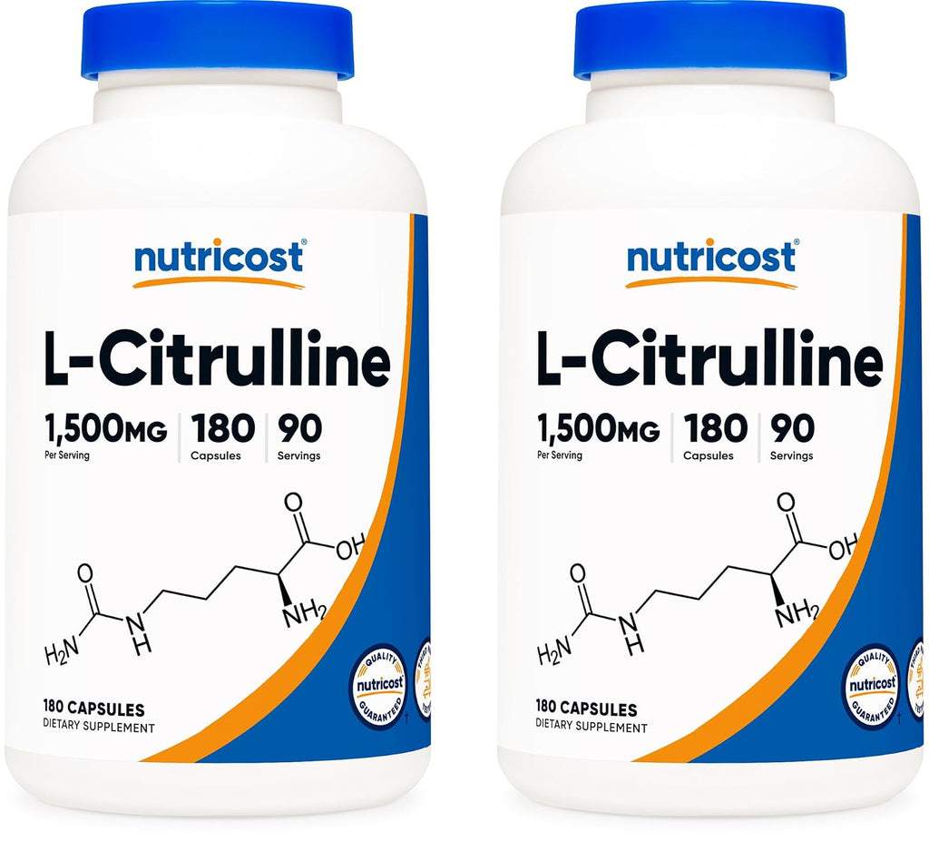 Nutricost L-Citrulline 750 mg capsules