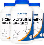 Nutricost L-Citrulline 750 mg capsules