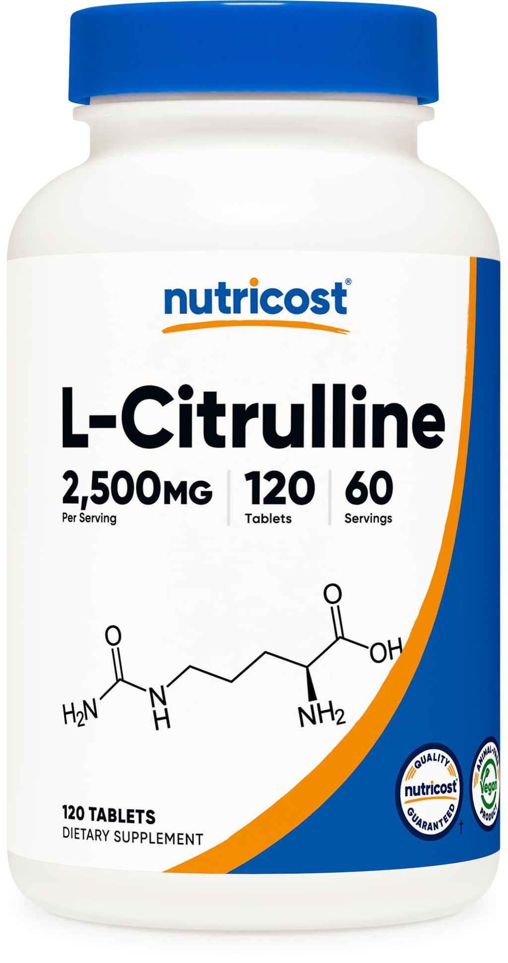Nutricost L-Citrulline amino acids supplement