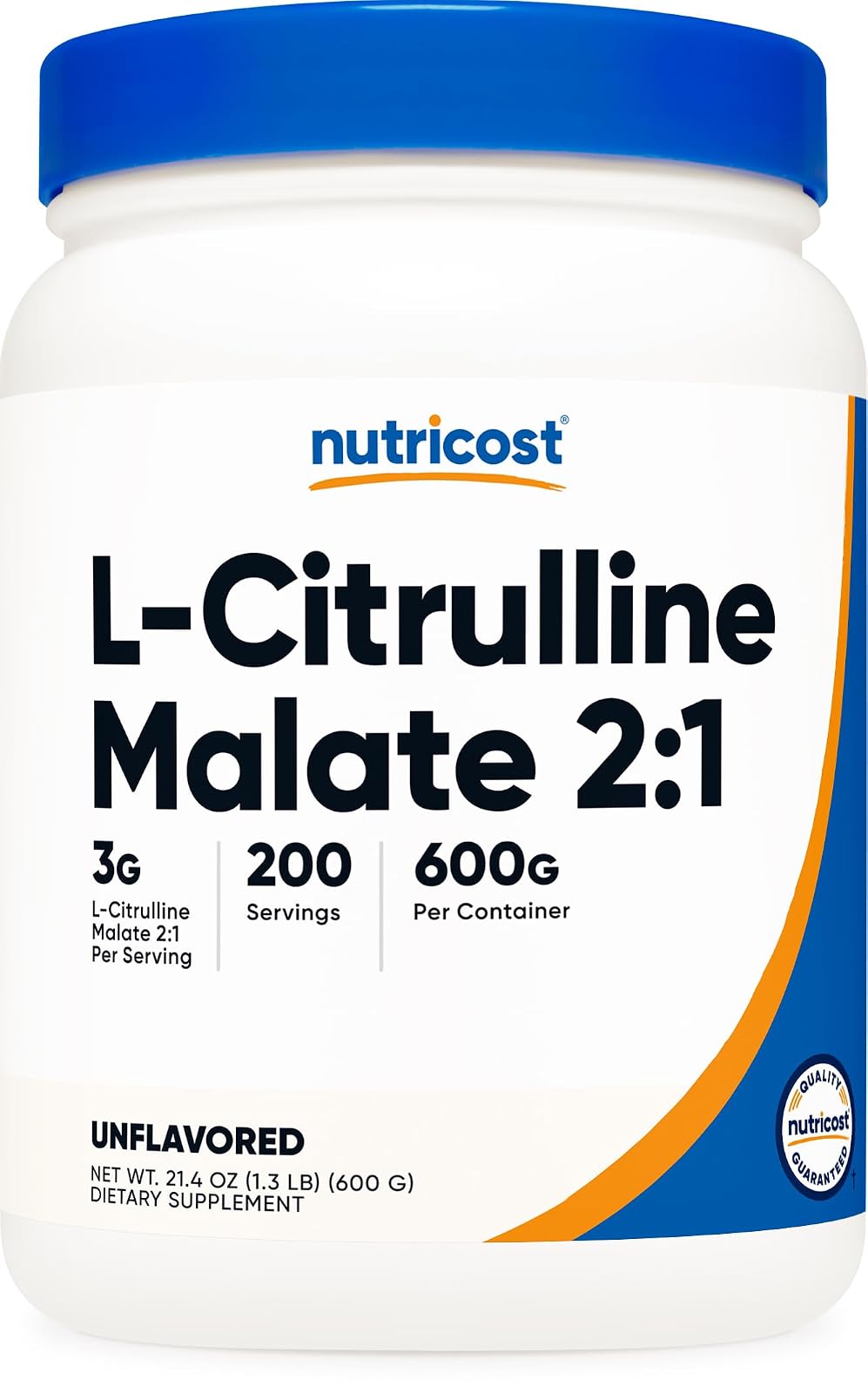 Nutricost L-Citrulline Malate powder for energy