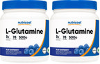 Nutricost L-Glutamine Blue Raspberry flavour