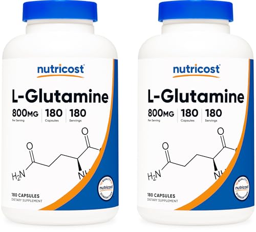 Nutricost L-Glutamine for muscle recovery