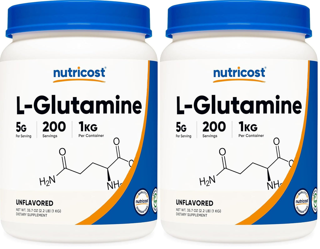 Nutricost L-Glutamine powder for recovery