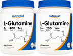 Nutricost L-Glutamine powder for recovery
