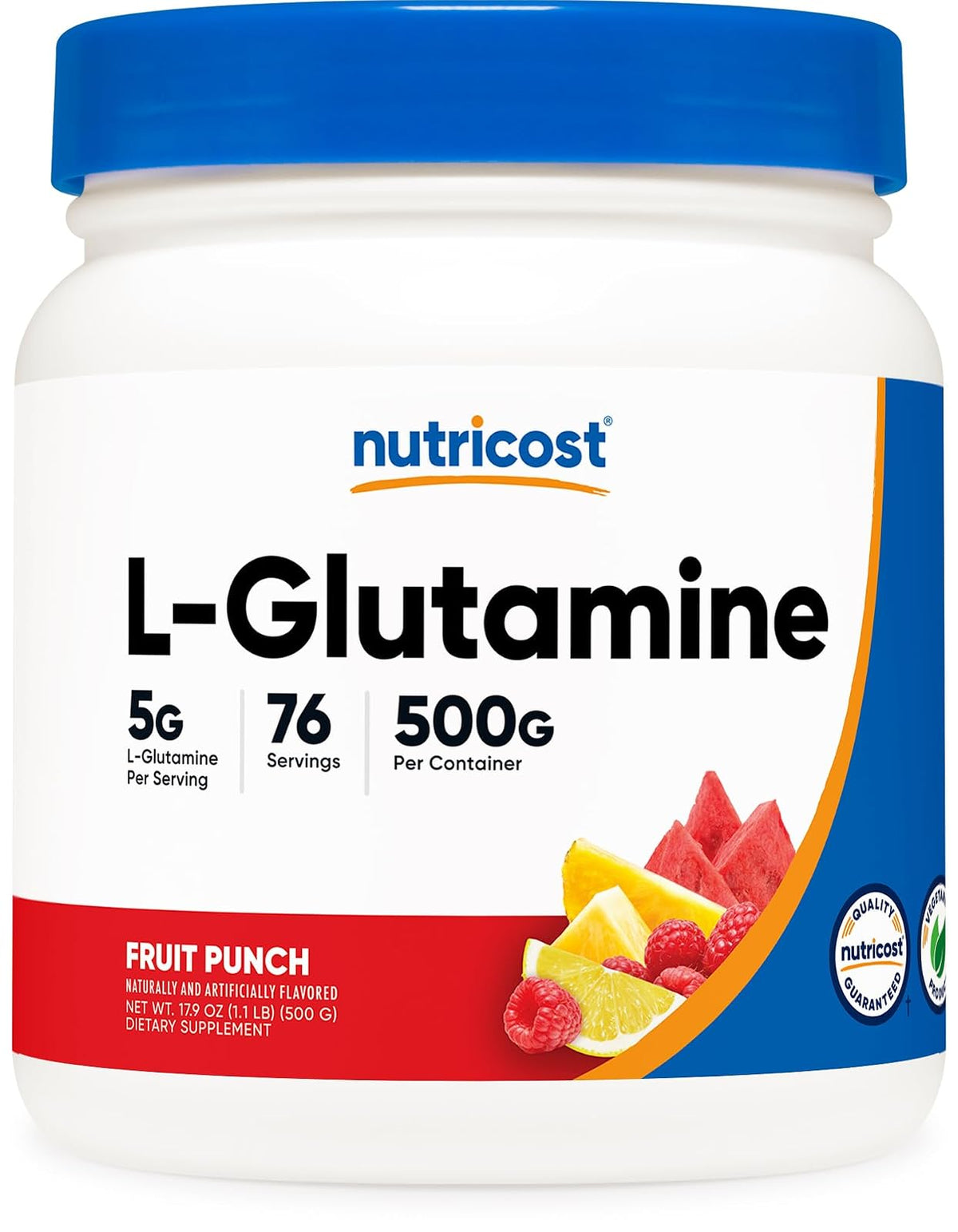 Nutricost l-glutamine powder for recovery