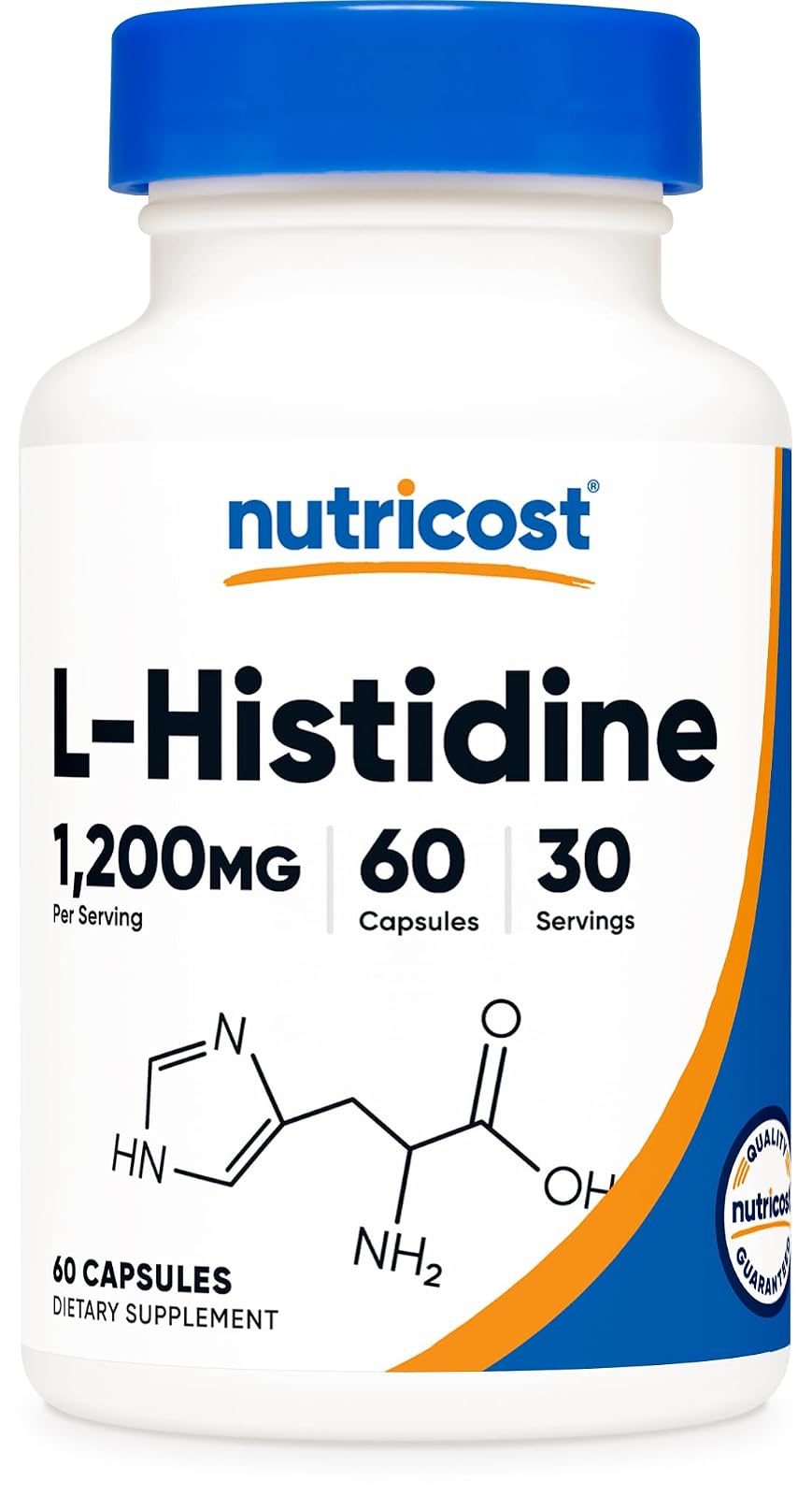 Nutricost L-Histidine multivitamins for energy