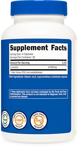 Nutricost L-Leucine for athletes
