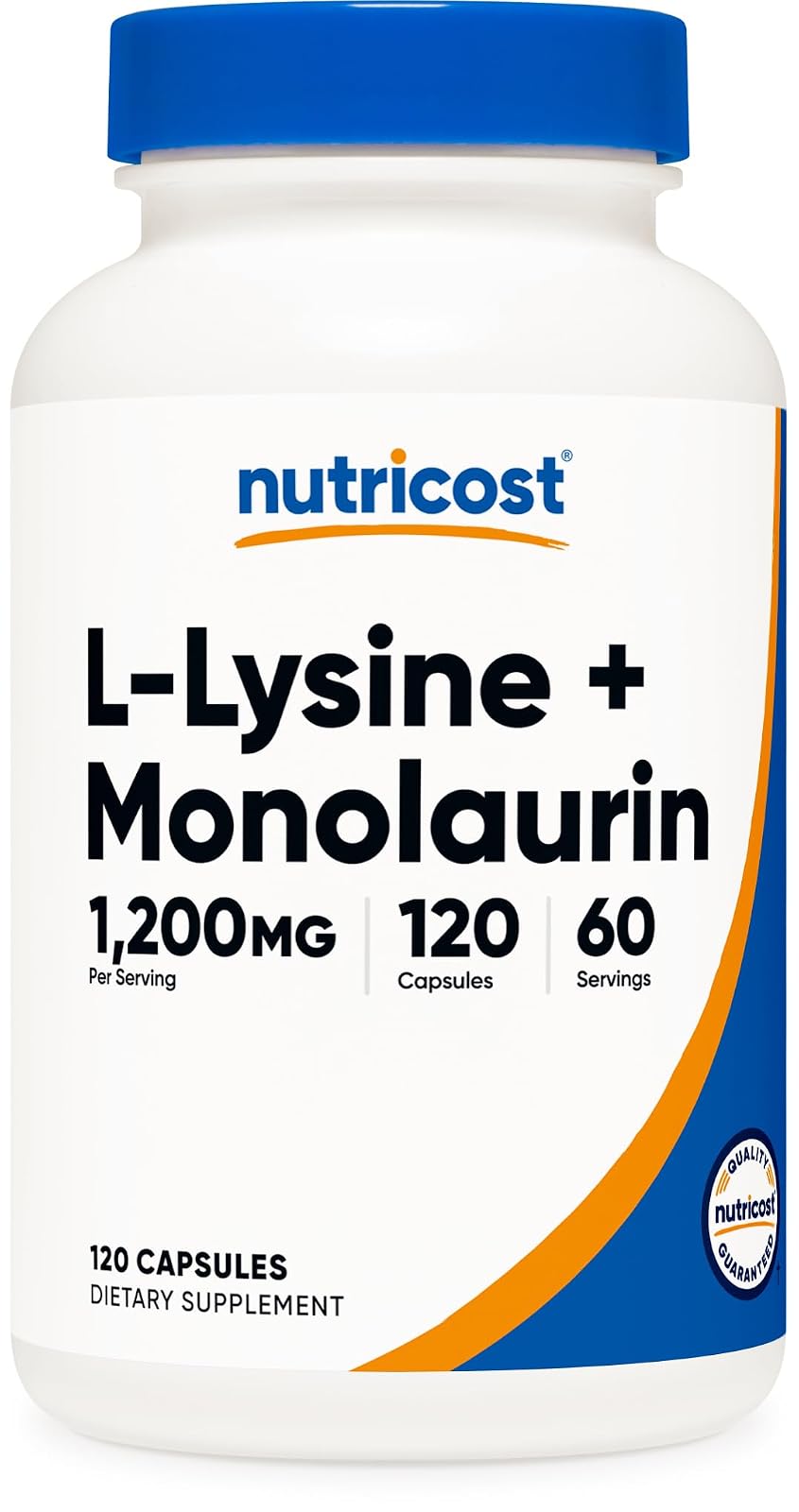 Nutricost L-Lysine immune support capsules