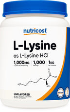 nutricost l-lysine powder benefits
