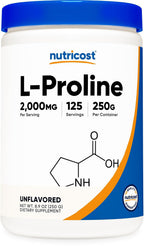 Nutricost L-Proline powder supplement